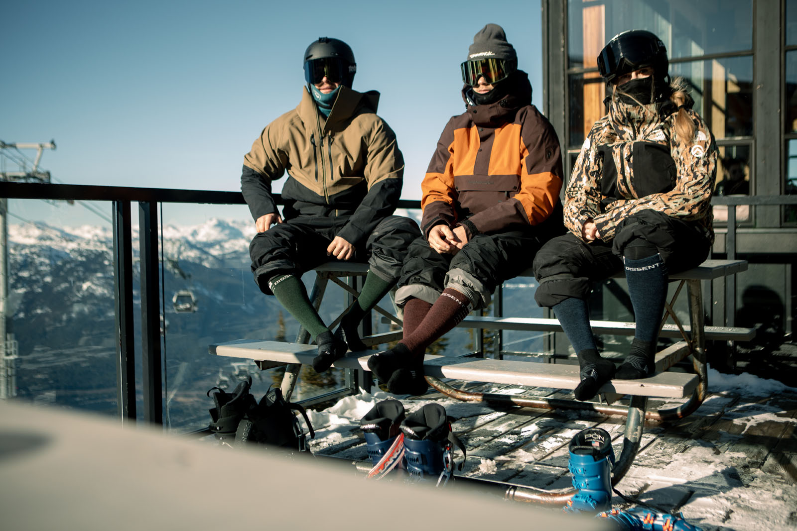 IQ Comfort Ski Socks - Merino Wool + Tencel™ - DISSENT THERM-IC ...